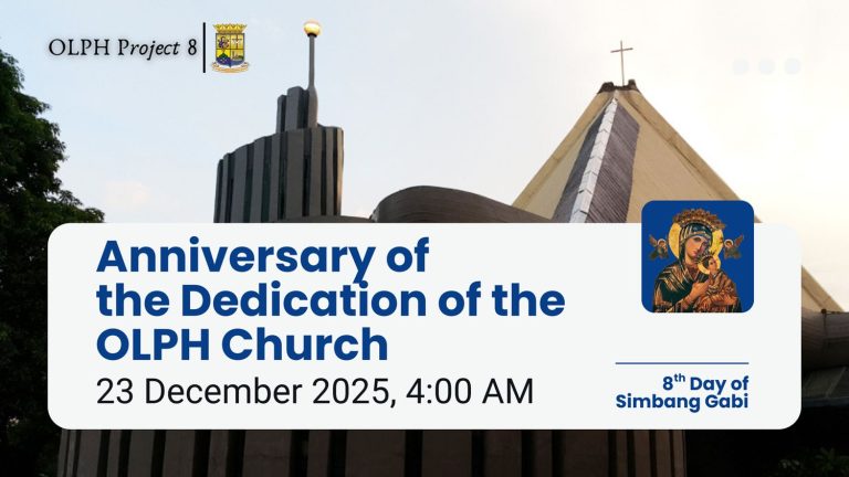 Anniversary of the Dedication of OLPH Church – Our Lady of Perpetual ...