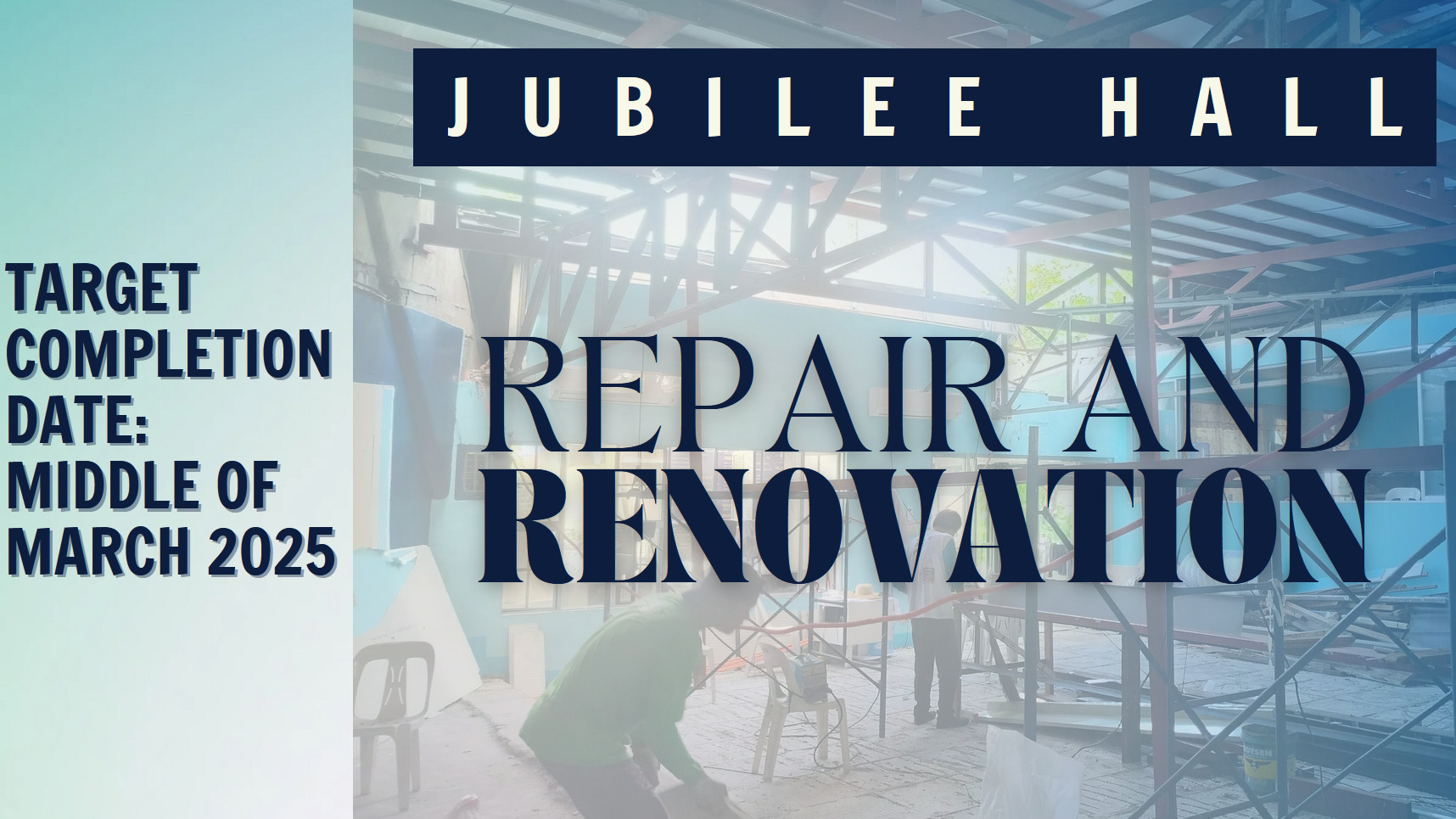 Jubilee Hall Repair and Renovation – Our Lady of Perpetual Help Parish